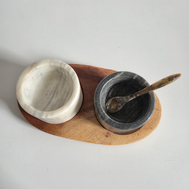 Vintage Salt Cellar Brass - Etsy