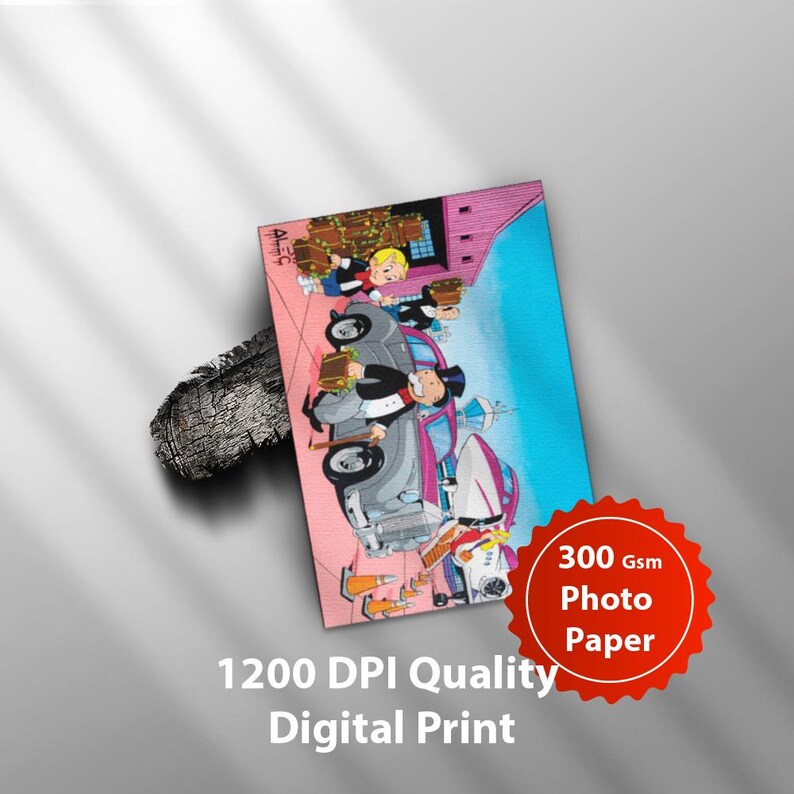 Monopoly Man Poster, Luxury Wall Decor, Luxury Wall Art, Richie Rich ...