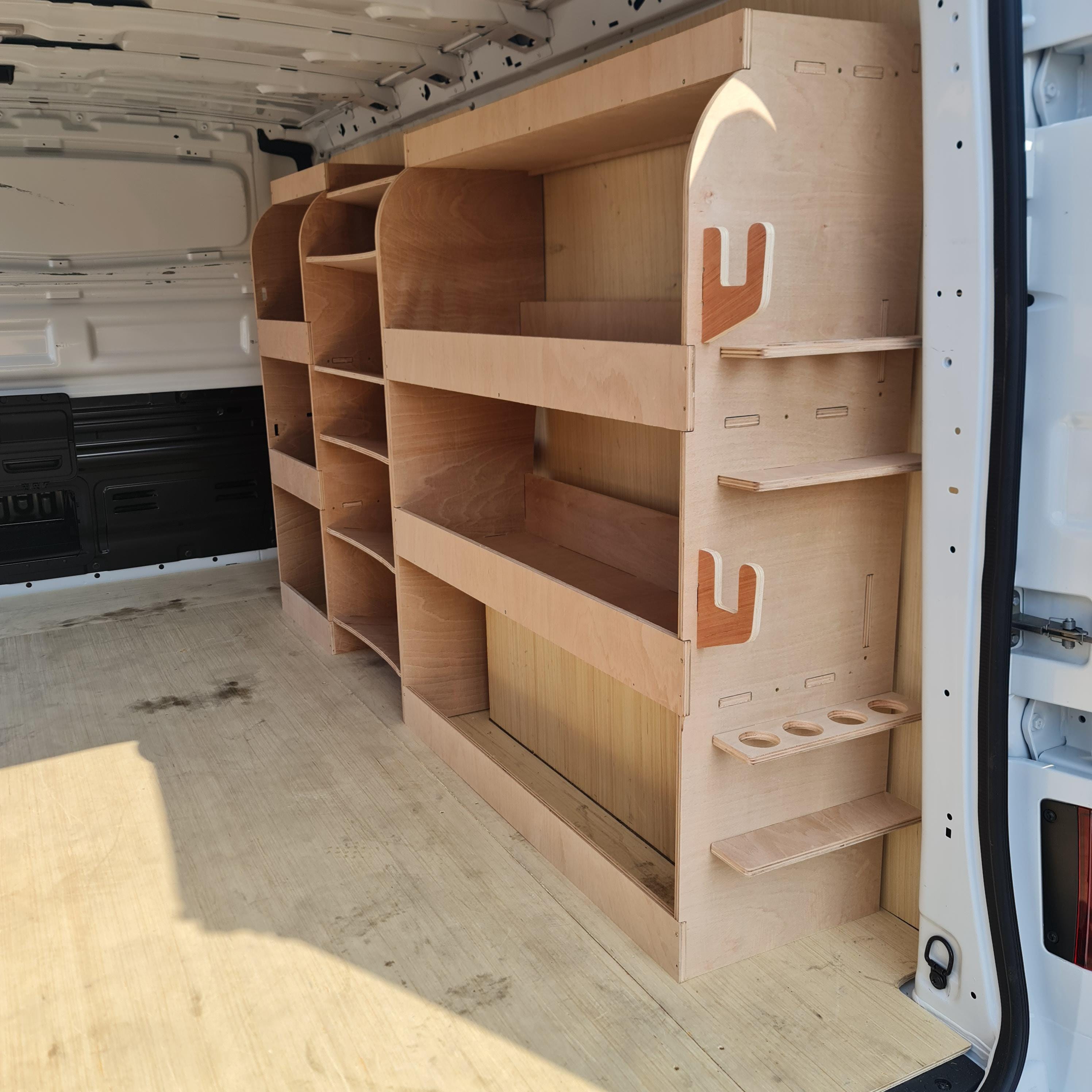 Ford Custom Van Racking Shelves Full Set 2012+ - Etsy UK