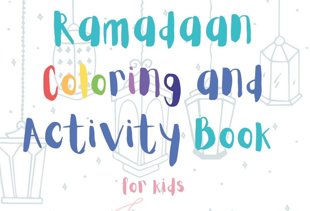 Ramadan Printable Activity Pack, Eid Activities, Ramadan Eid Coloring ...