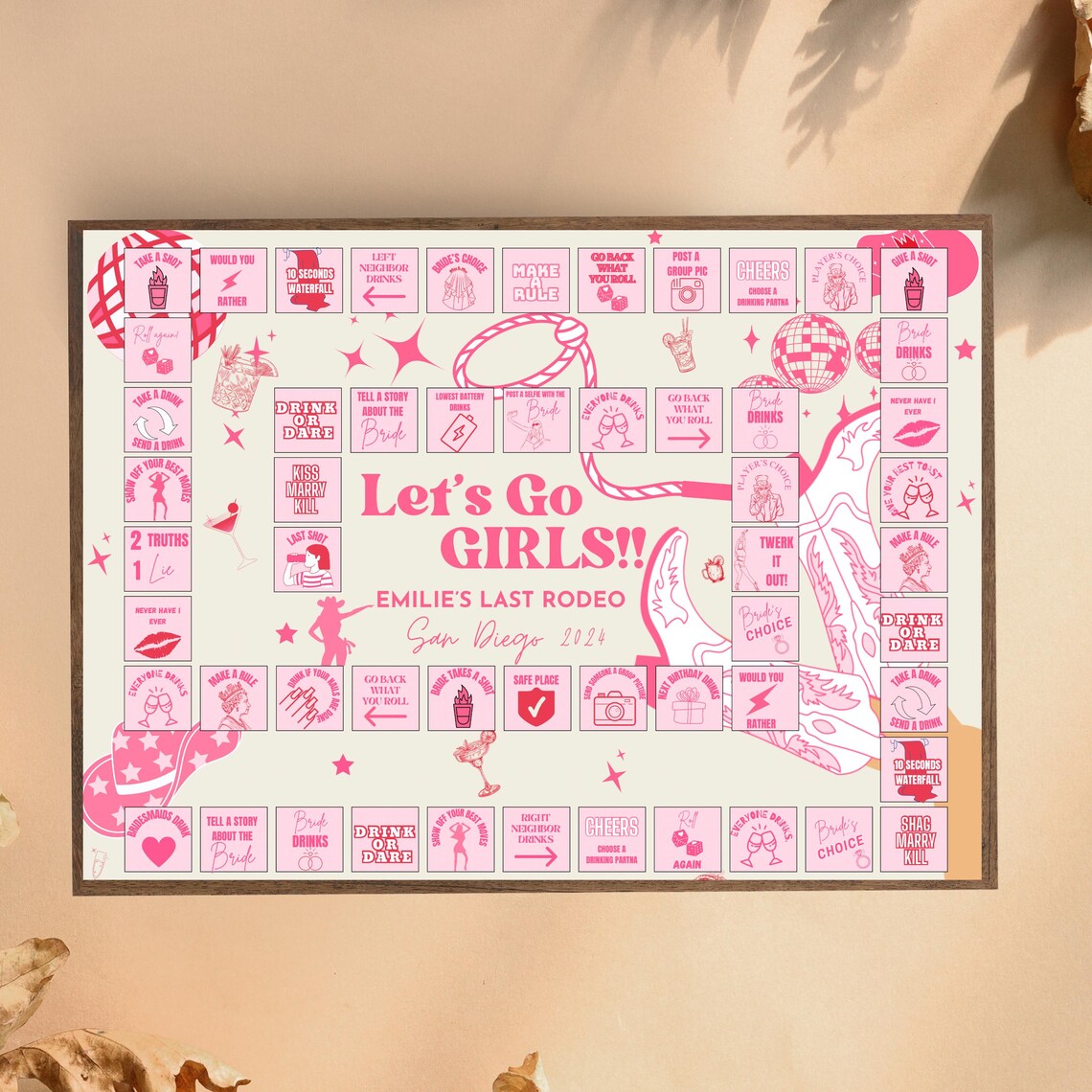 Rodeo Ready Bachelorette Games - Digital Fun for the Bride-to-be and ...