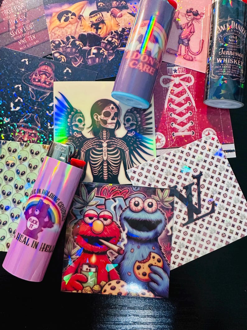Personalized Holographic Lighter Wrap – Custom Image BIC Cover - Etsy