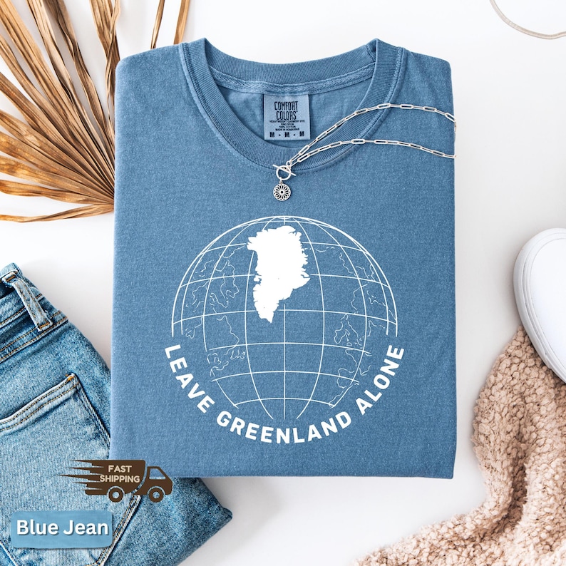 Retro Protest Leave Greenland Alone Shirt, Political Shirt, Support ...