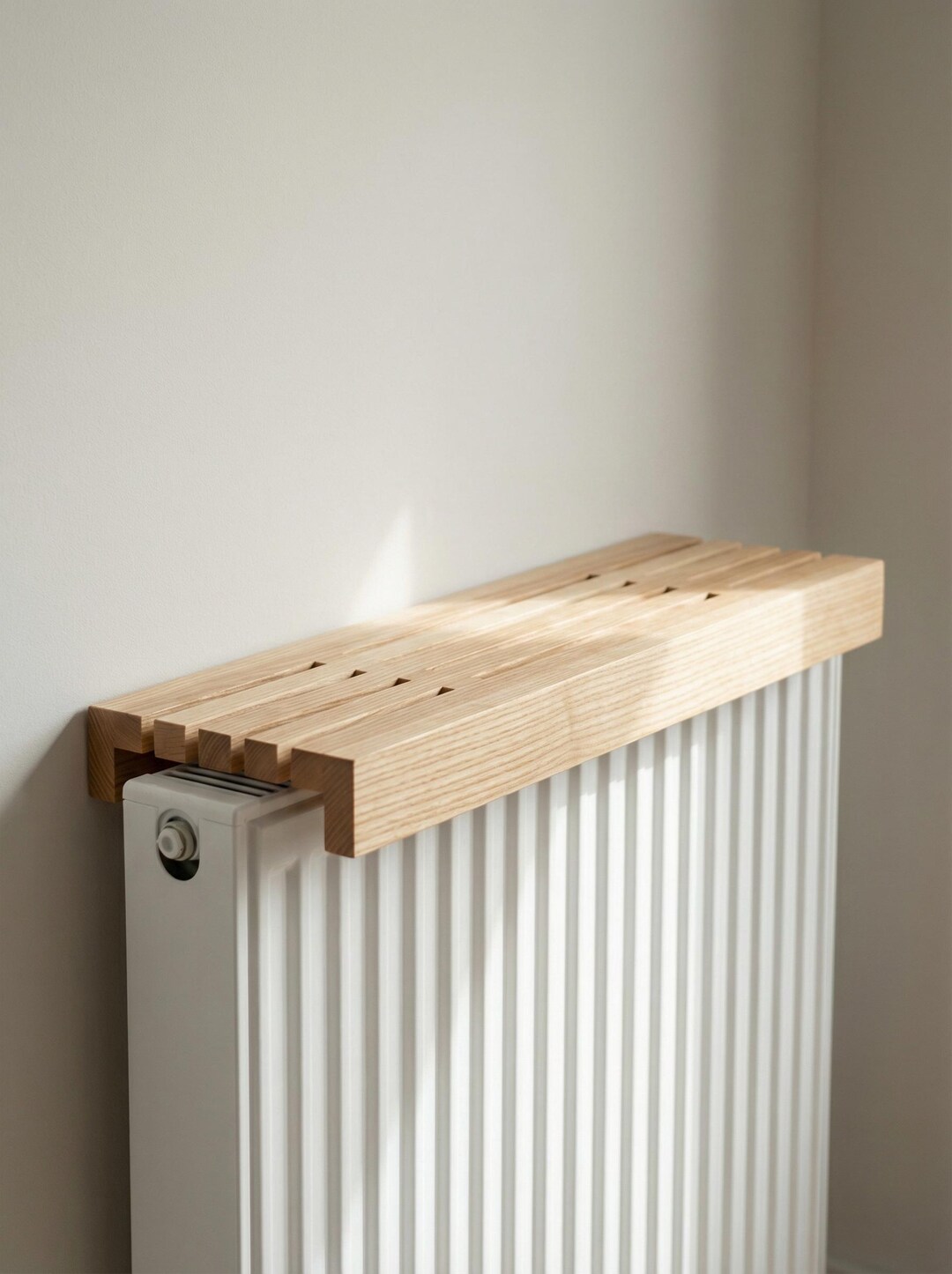 Wooden Radiator Shelf Top Modern Radiator Cover Solid Wood Heater Shelf ...