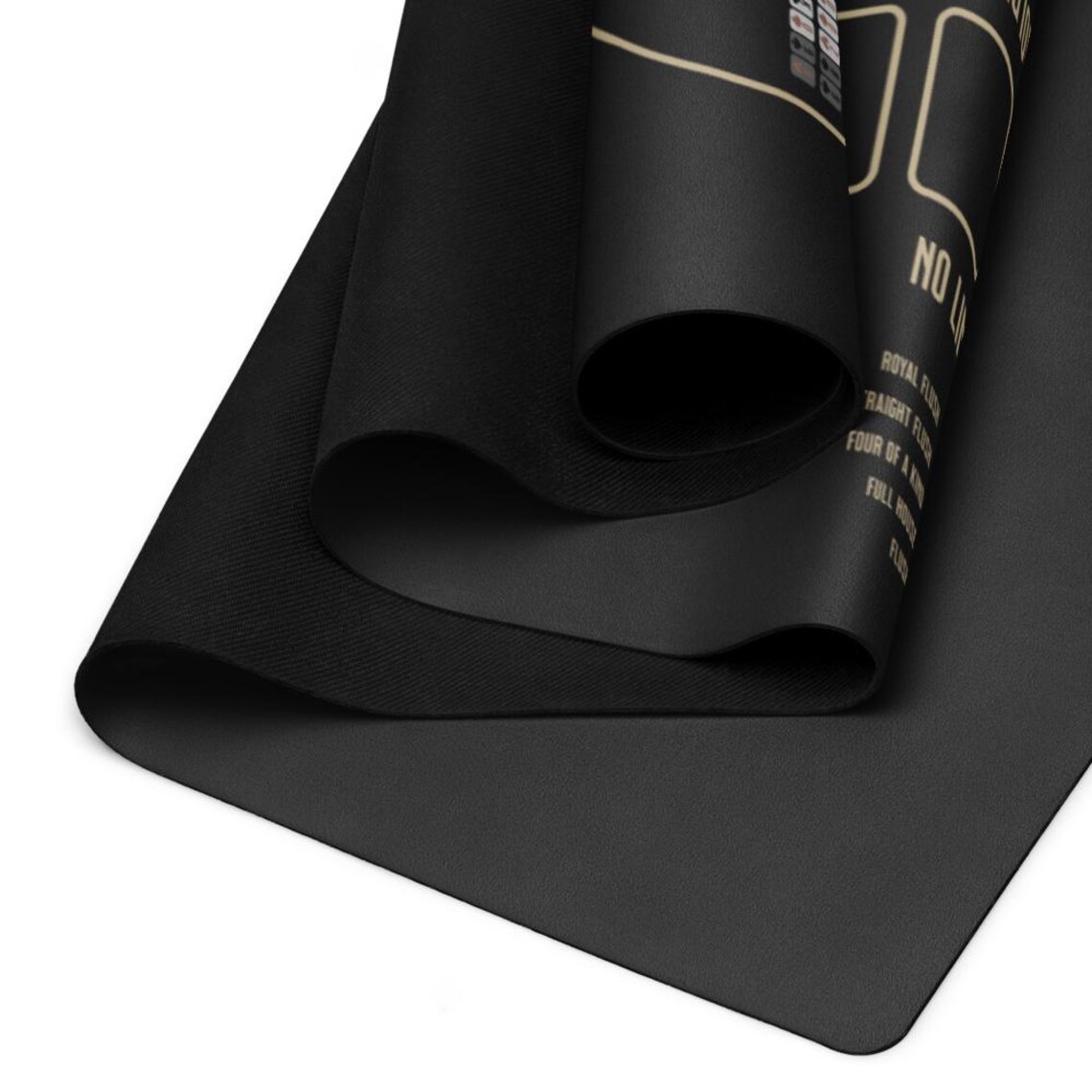 Texas Hold ‘em Poker Table Top Mat – Learn & Play in Style - Etsy