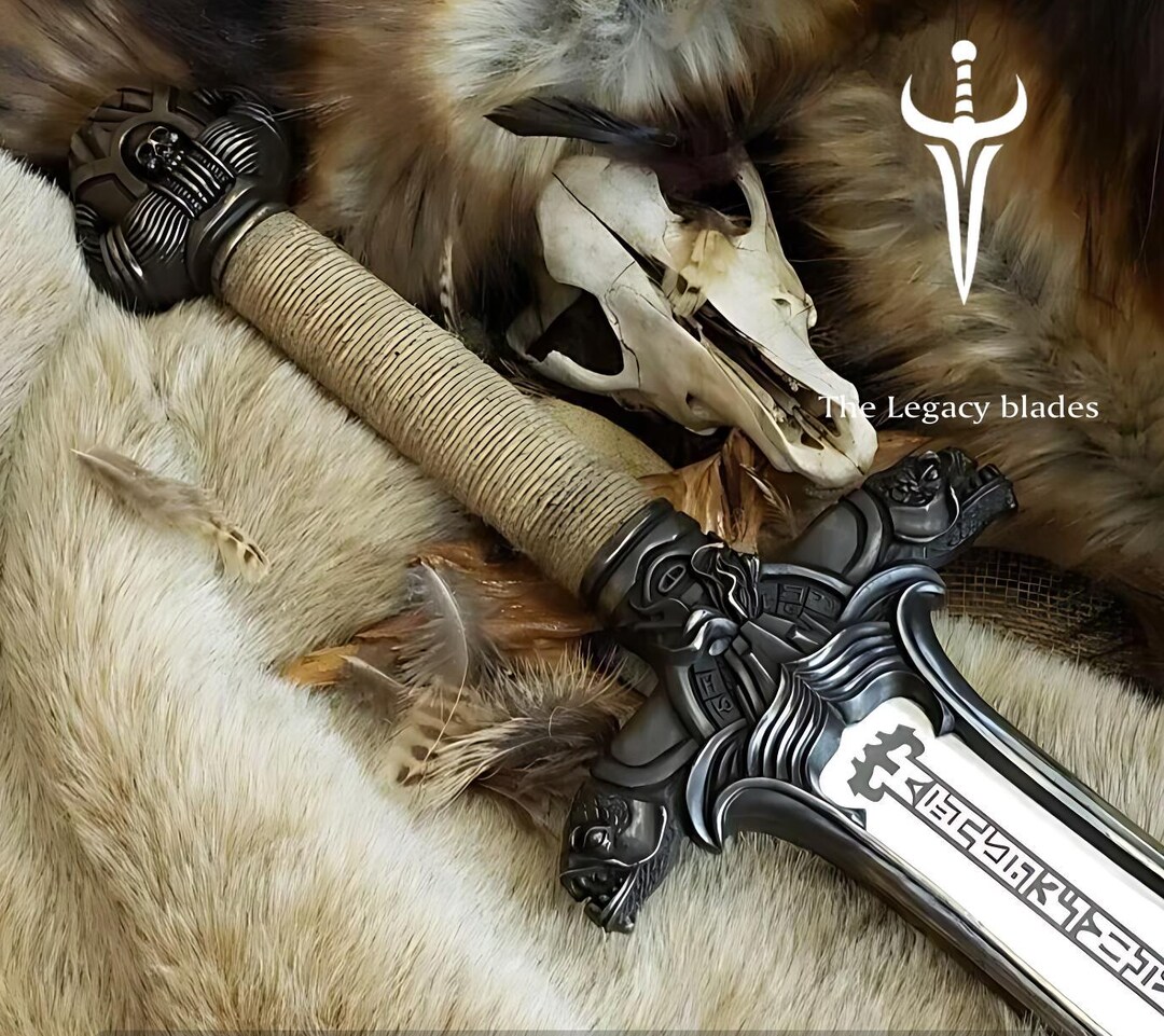 Albion Conan the Barbarian-father's Sword Hand Forged Atlantean Sword ...