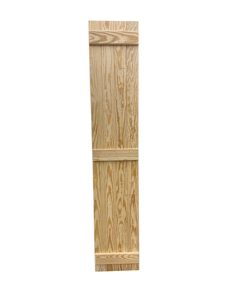 Custom Solid Wood Shutters | Southern Yellow Pine | Board & Batten ...