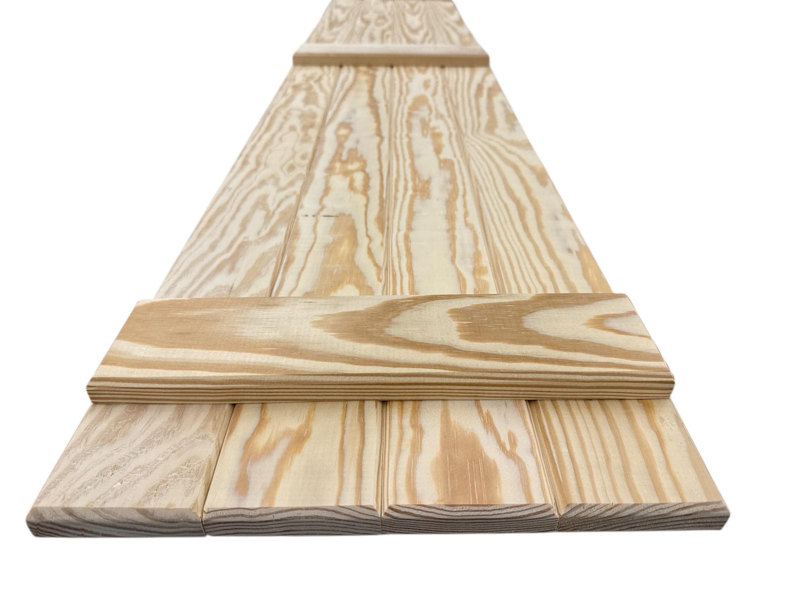 Custom Solid Wood Shutters | Southern Yellow Pine | Board & Batten ...