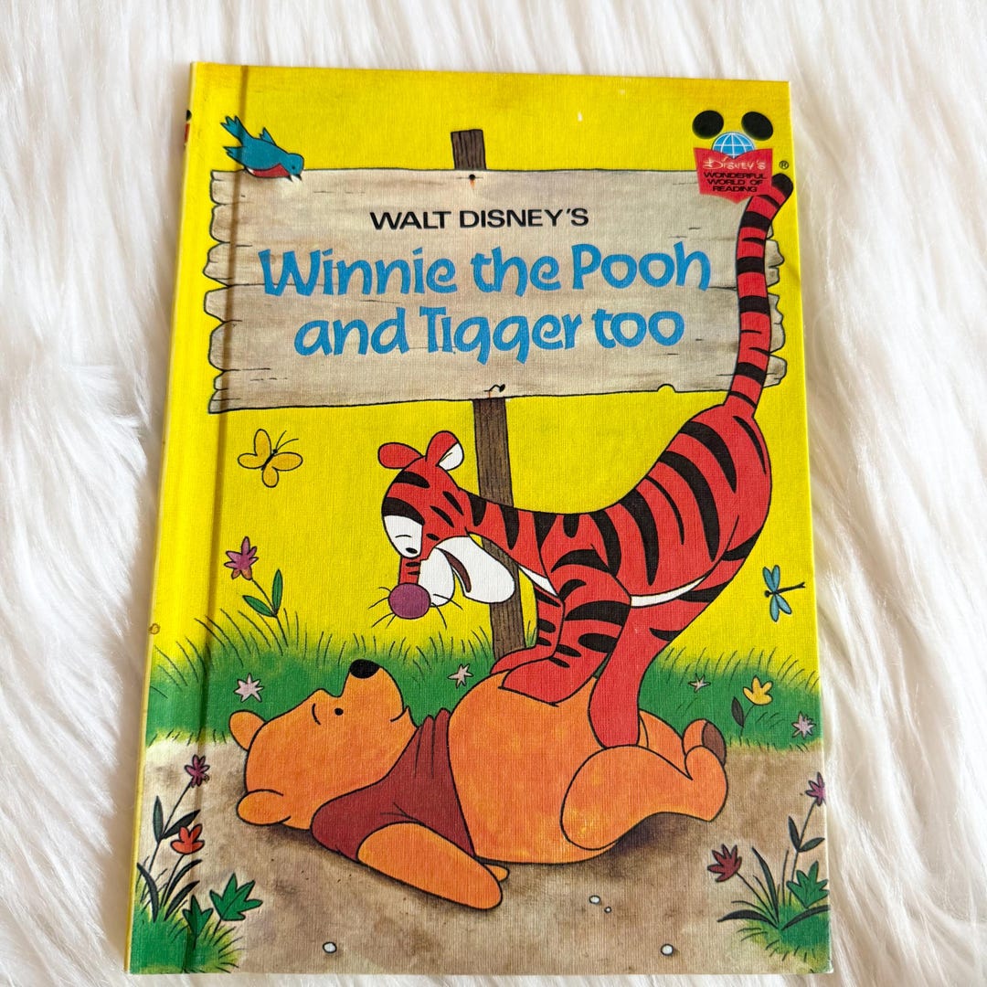 1975 Walt Disney’s Winnie the Pooh and Tigger Too - Kids Picture Book ...