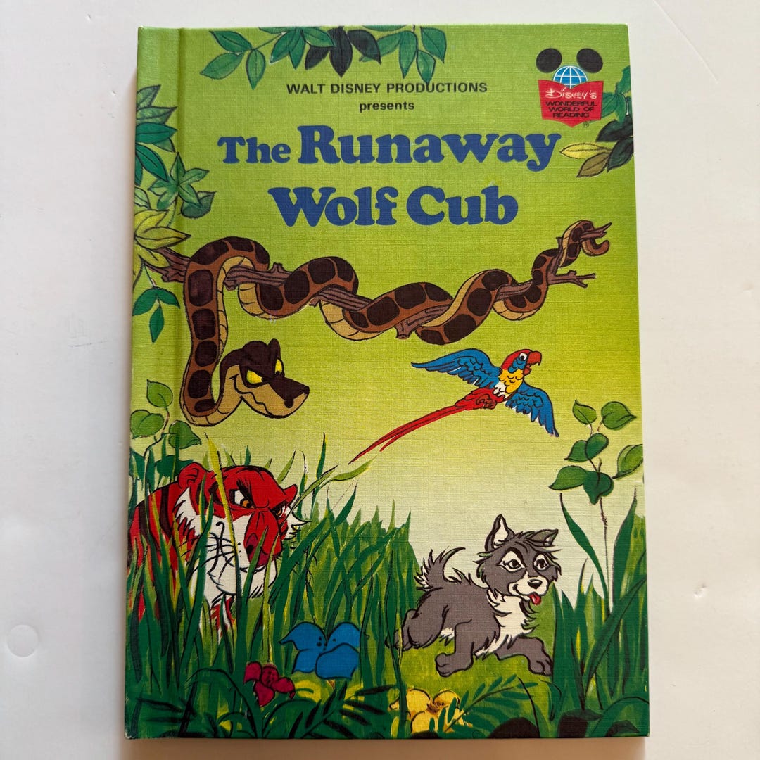 1980 the Runaway Wolf Cub - Walt Disney’s Wonderful World of Reading ...