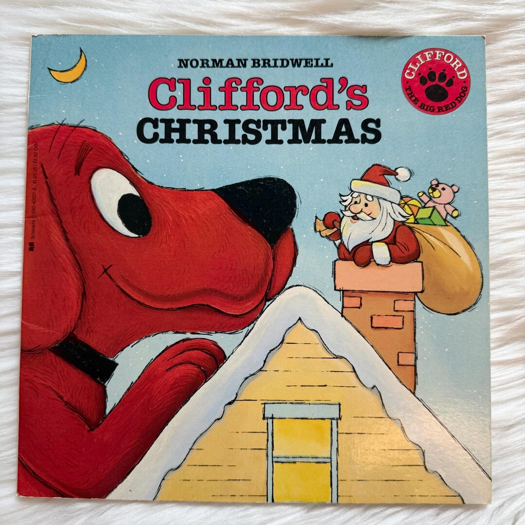 1984 Clifford’s Christmas - Kids Picture Book - Softcover - Scholastic ...