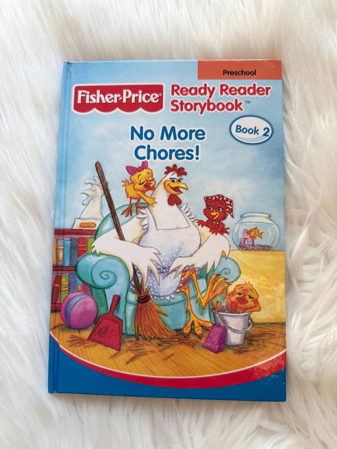 VTG No More Chores! - Fisher Price - Ready Reader Storybook - Preschool ...