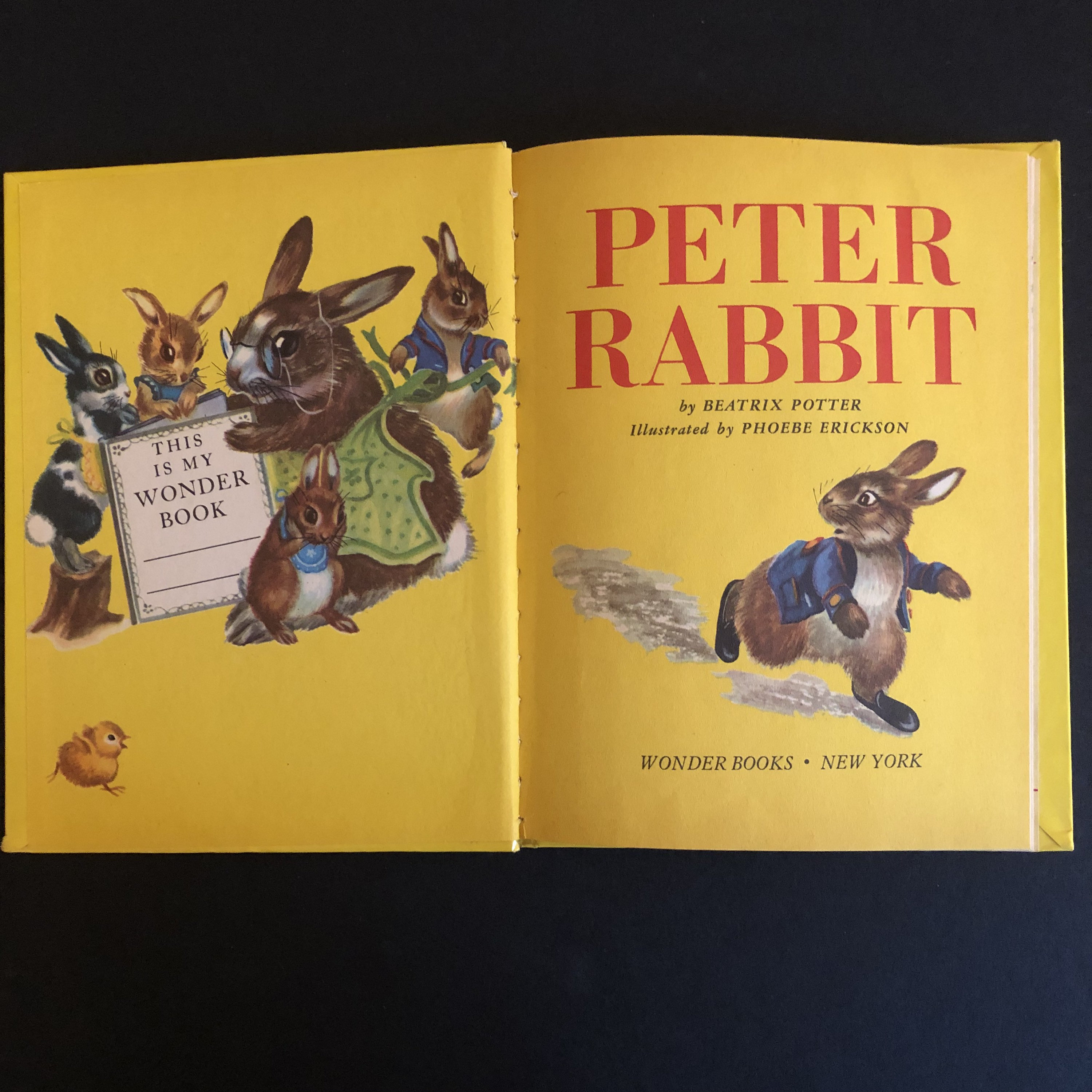 VINTAGE 40s Peter Rabbit Childrens Book - Etsy