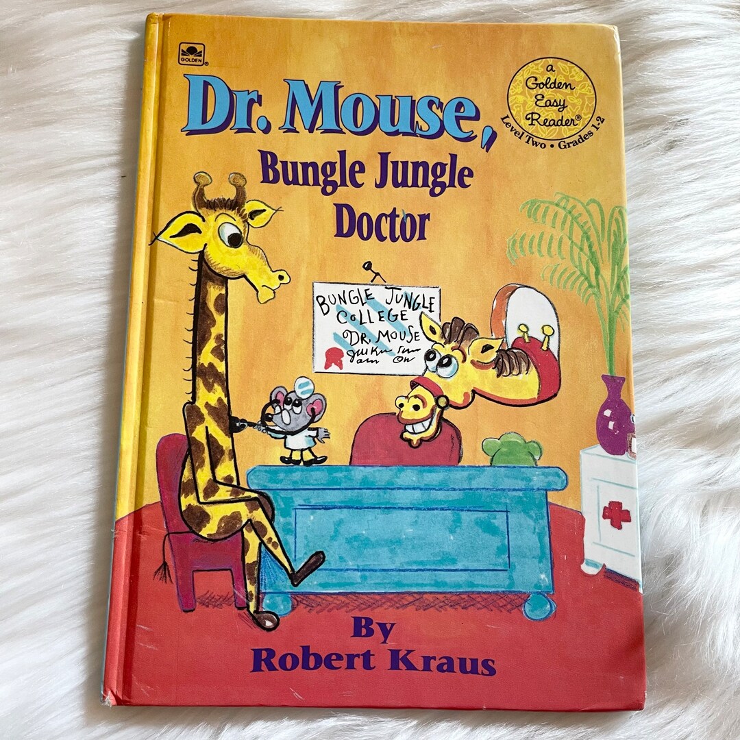 VTG 90s Dr. Mouse Bungle Jungle Doctor, A Golden Easy Reader, Level 2 ...