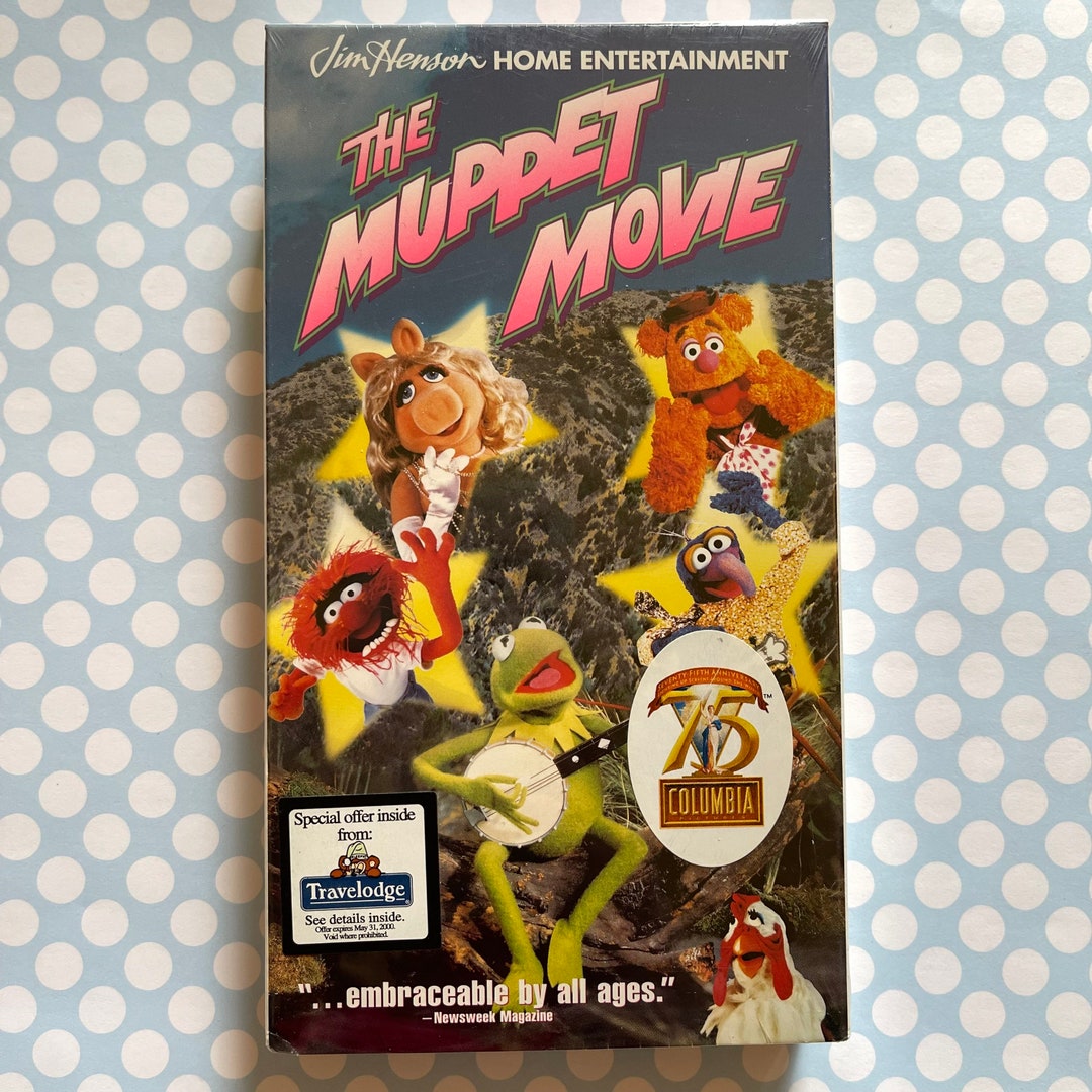 VTG 90s Sealed VHS Tape / the Muppet Movie / Rated G - Etsy