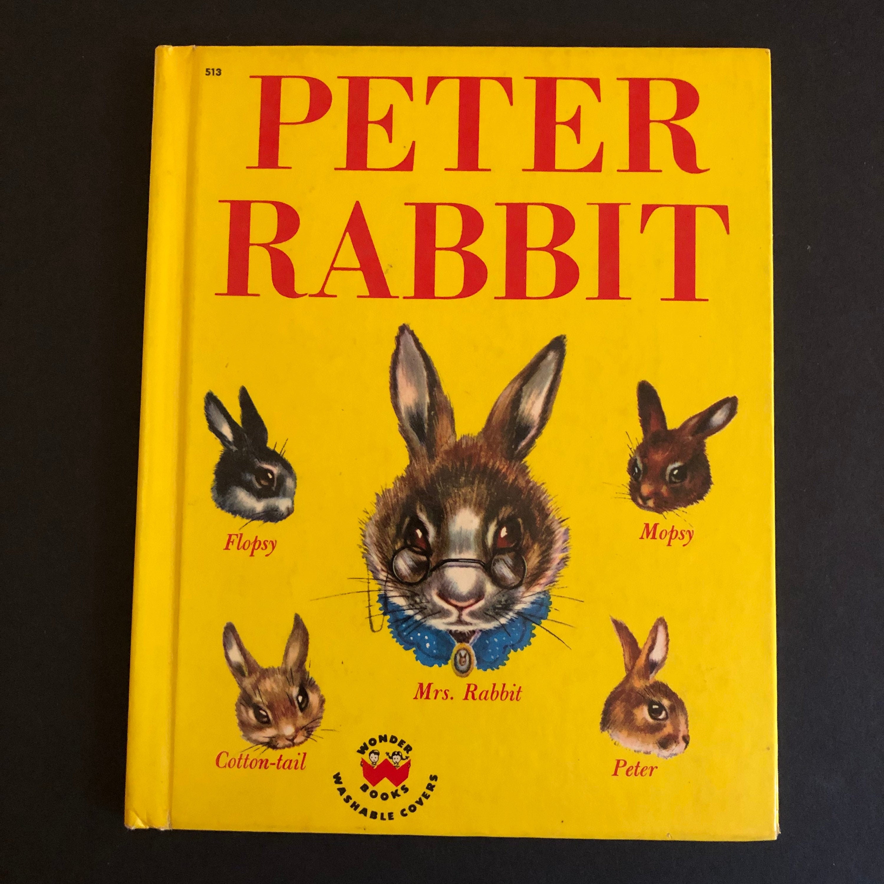 VINTAGE 40s Peter Rabbit Childrens Book - Etsy