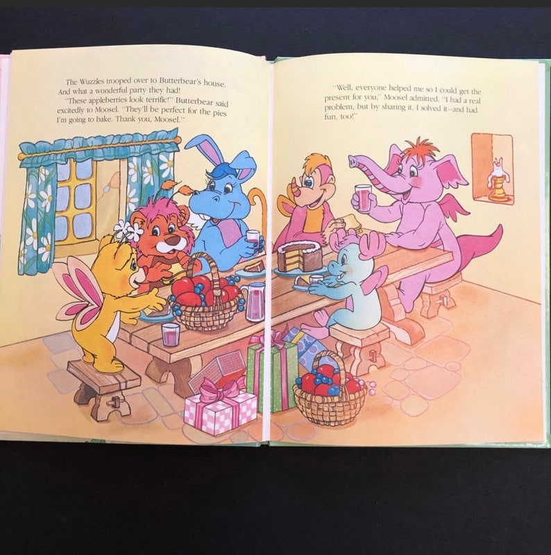 1986 the Wuzzles and the Best Gift of All - Kids Picture Book ...