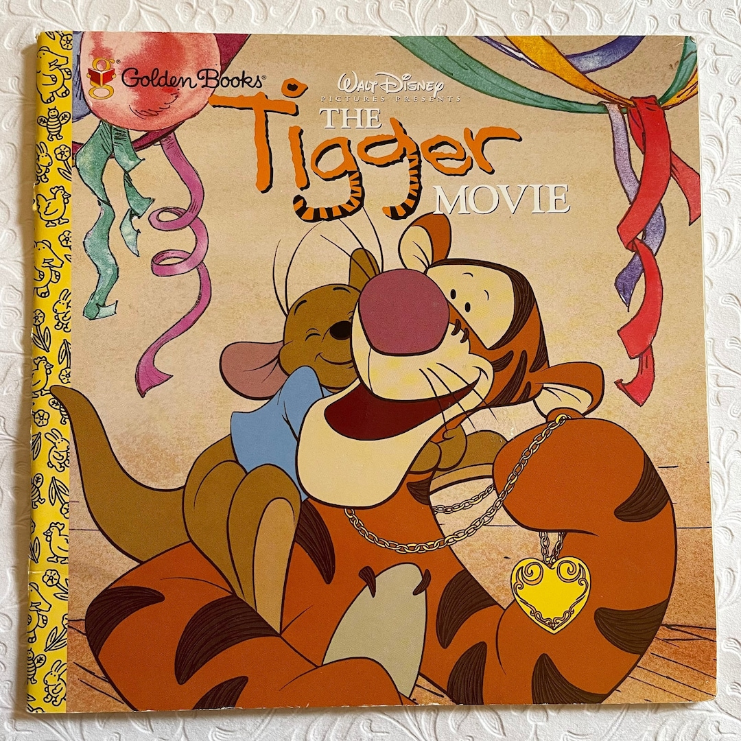 VTG the Tigger Movie - Kids Picture Book - Walt Disney - Golden Books - 1st Edition - Softcover ...