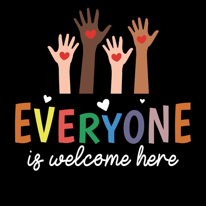 Everyone is Welcome - Etsy
