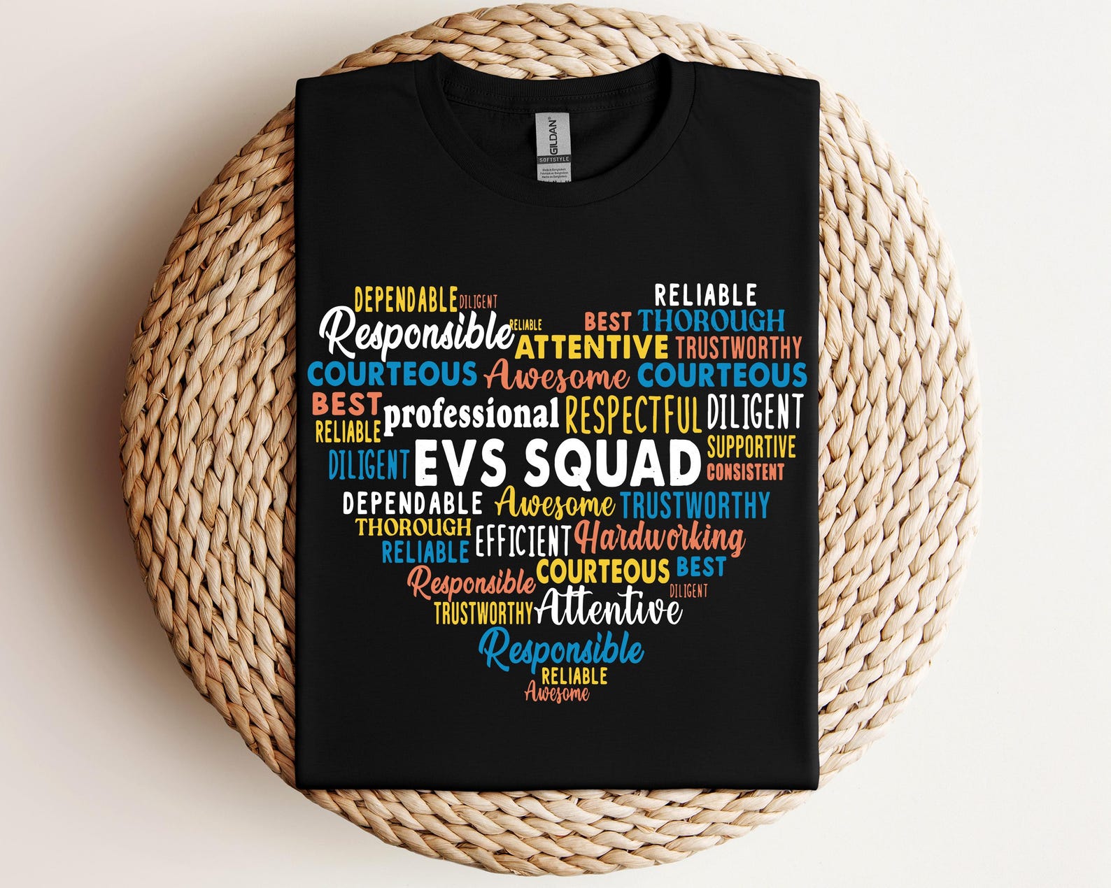 EVS Squad Heart PNG: Environmental Services Week Appreciation - Etsy