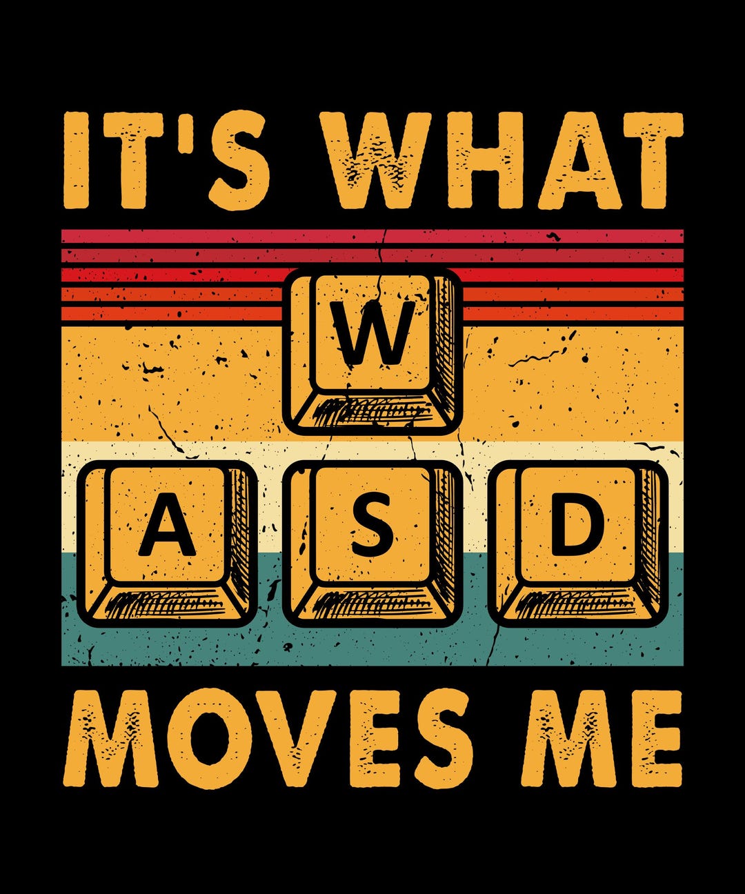 WASD It’s What Moves Me PNG, Retro Pc Gamer PNG, Computer Gamer Humor - Etsy