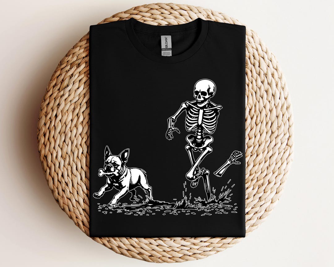 Skeleton French Bulldog PNG: Halloween Dog Mom Digital Art - Etsy UK