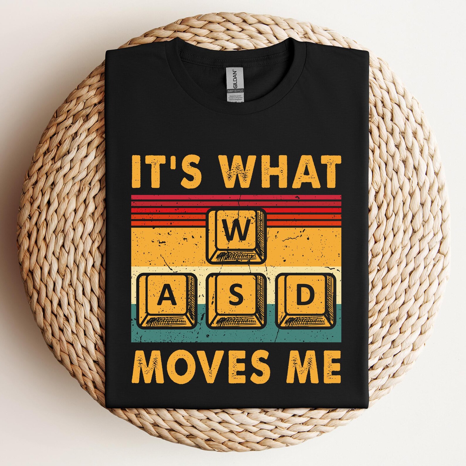 Retro PC Gamer WASD PNG: Computer Humor (digital Download) - Etsy