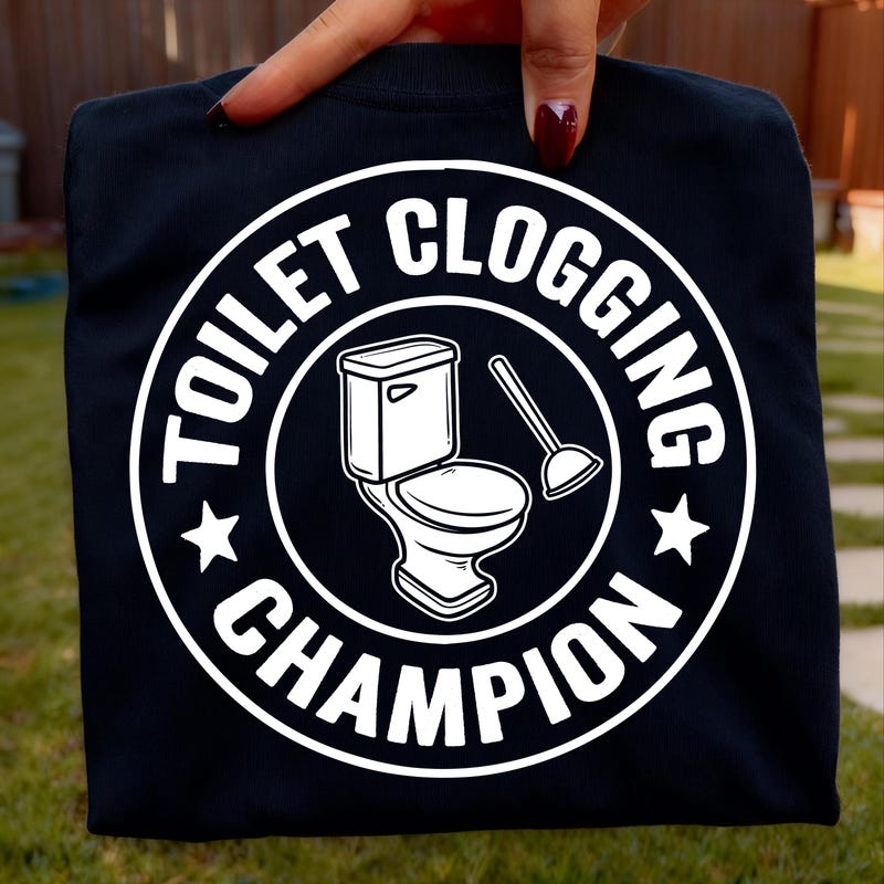 Clogging Toilet - Etsy