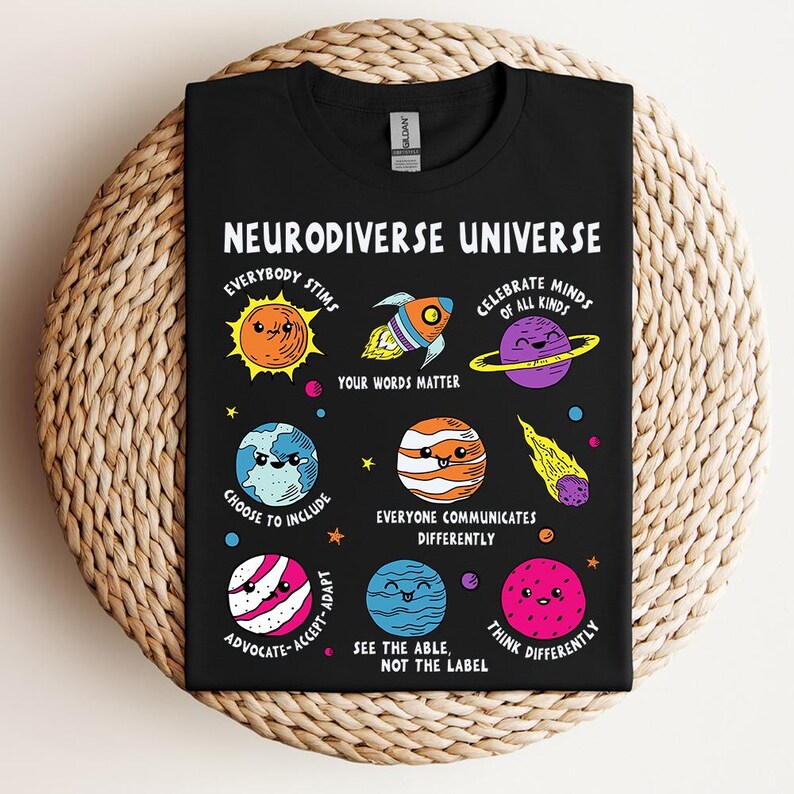 Neurodiverse Universe PNG, Special Education Teacher PNG, Autism ...