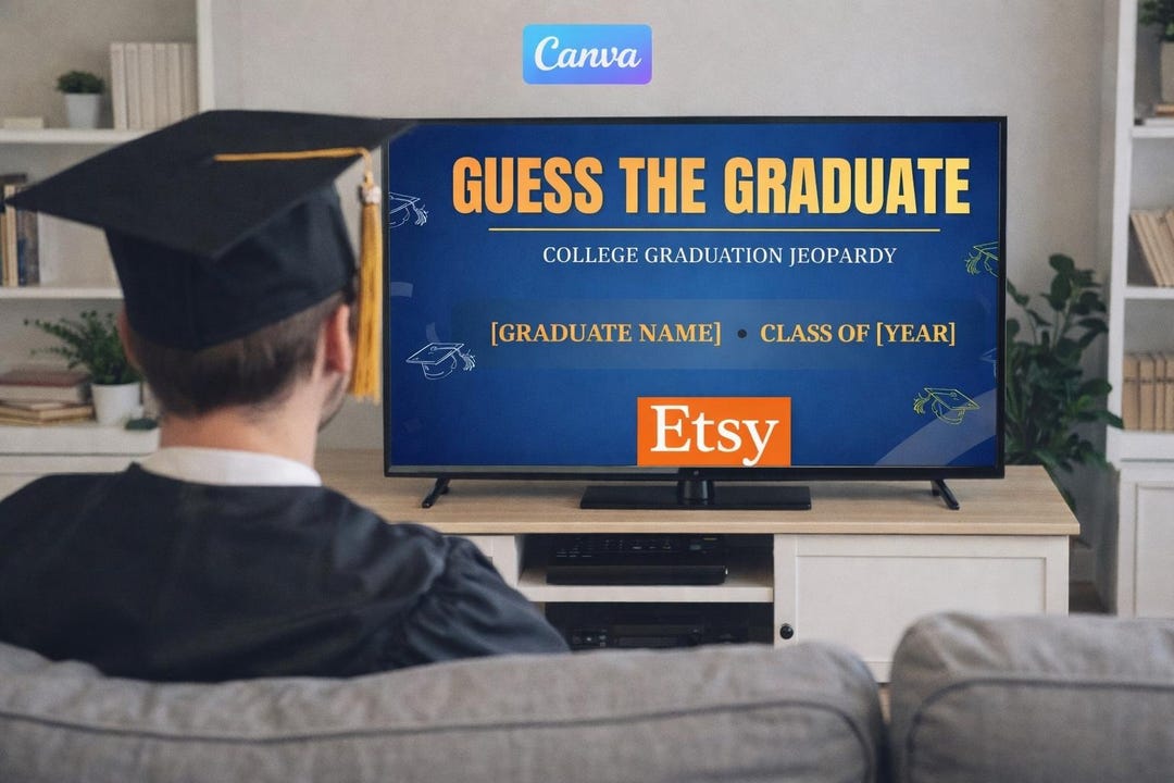 Guess the Graduate Jeopardy Game | College Graduation Party Game ...