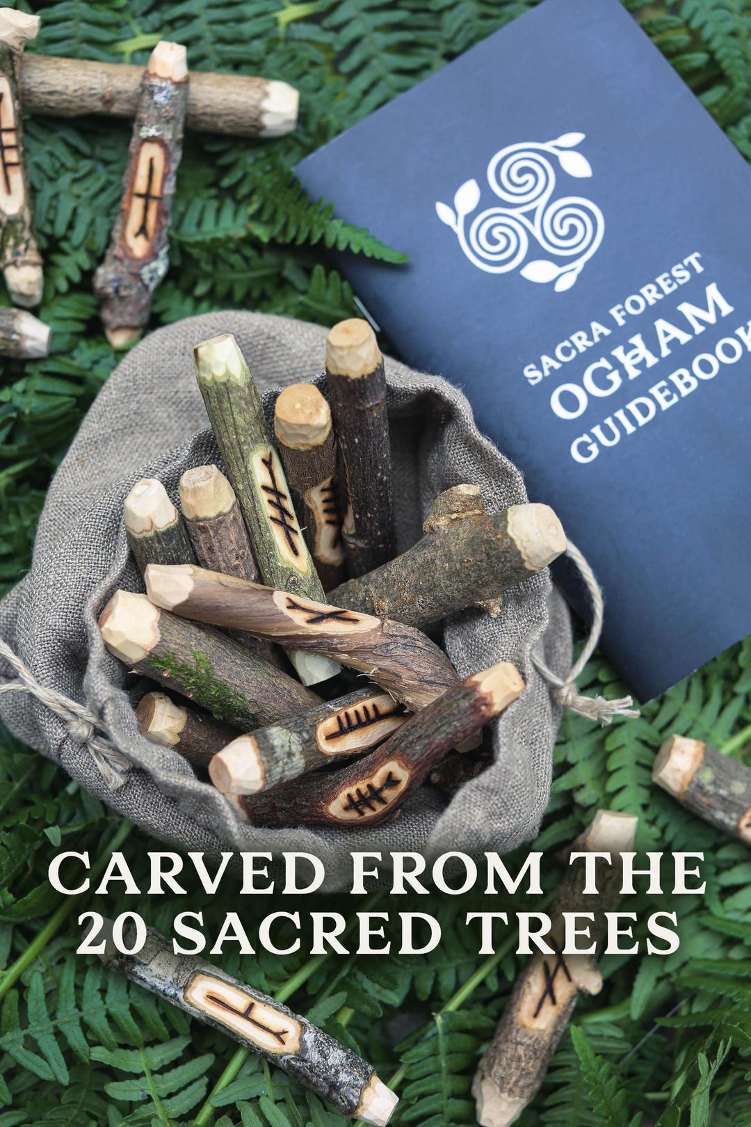 Celtic Runes Ogham Staves From Corresponding Woods – Pocket Tree ...