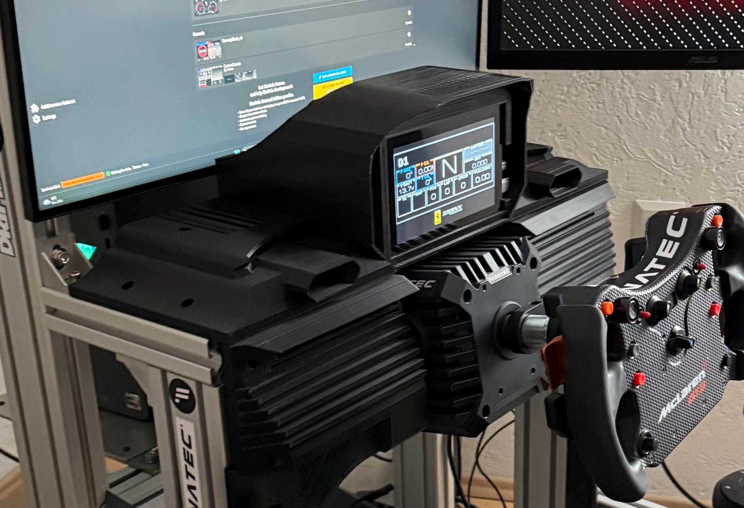 Simracing Dashboard Trackforge GT3 Dashboard (STL File!) - Etsy