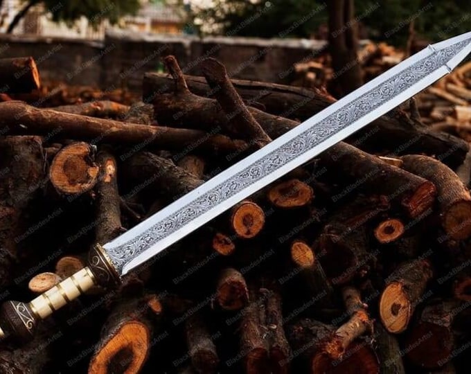 Roman Legionary Gladius Replica Sword With Scabbard | Blunt Decorative ...