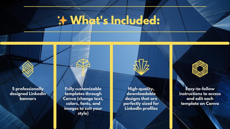 5 Customizable Linkedin Profile Banner Designs |professional Linkedin ...