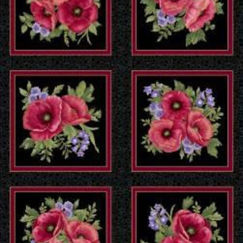 Poppy Fabric - Etsy