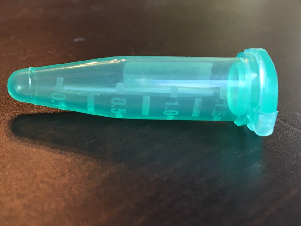 Microcentrifuge Tubes Rainbow Colors 1.5 Ml Polypropylene Hold Small ...