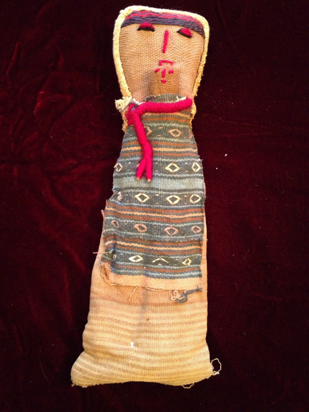 Burial Chancay Doll, Made in Peru With Both Vintage and Pre-columbian ...