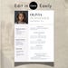 Child Actor Resume Template, Editable in Canva, Child Model Resume ...