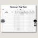 Editable Restaurant Prep Sheet Template, Printable Restaurant Prep ...