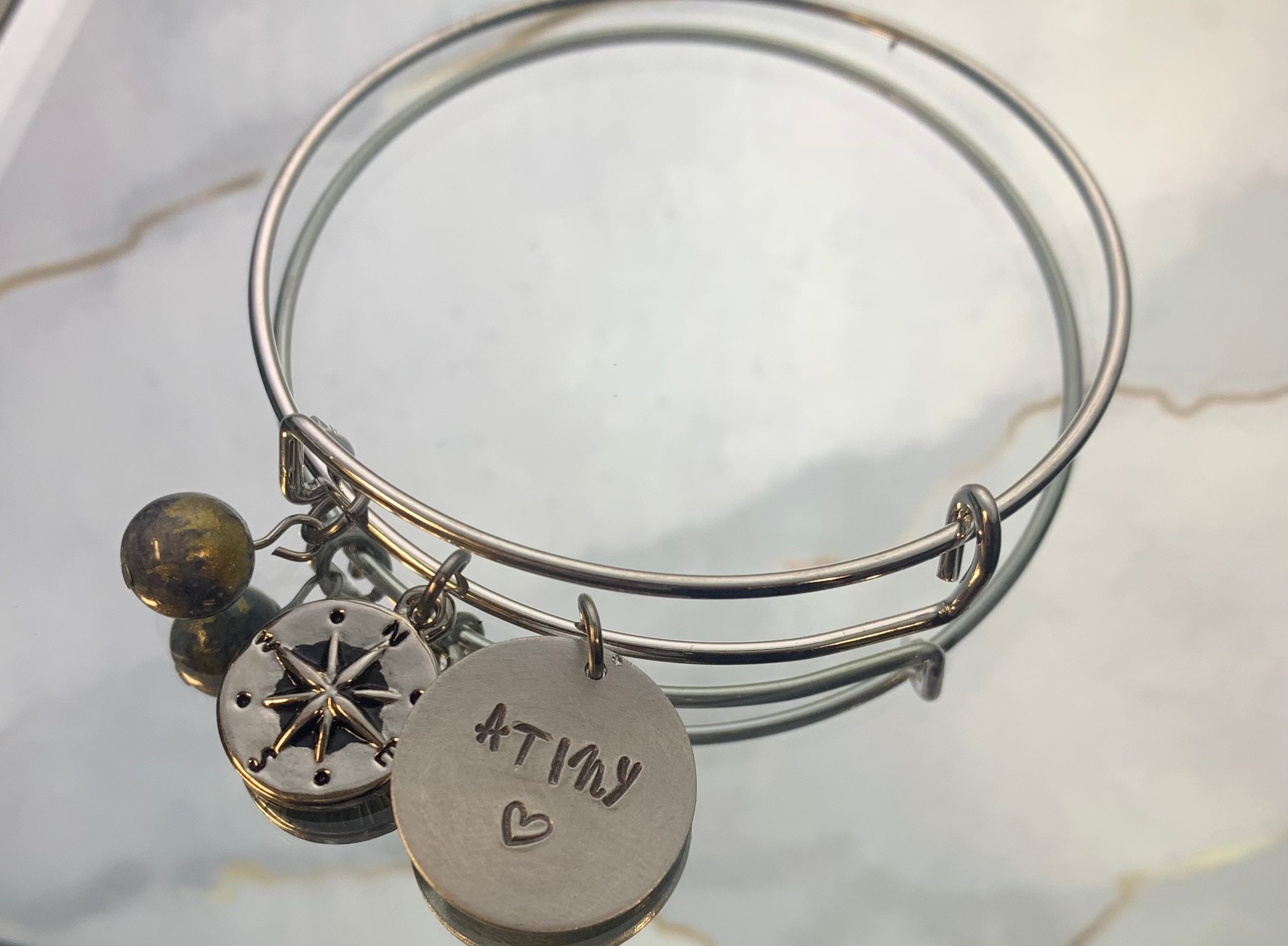 Ateez Atiny Fandom Charm Bracelet - Etsy