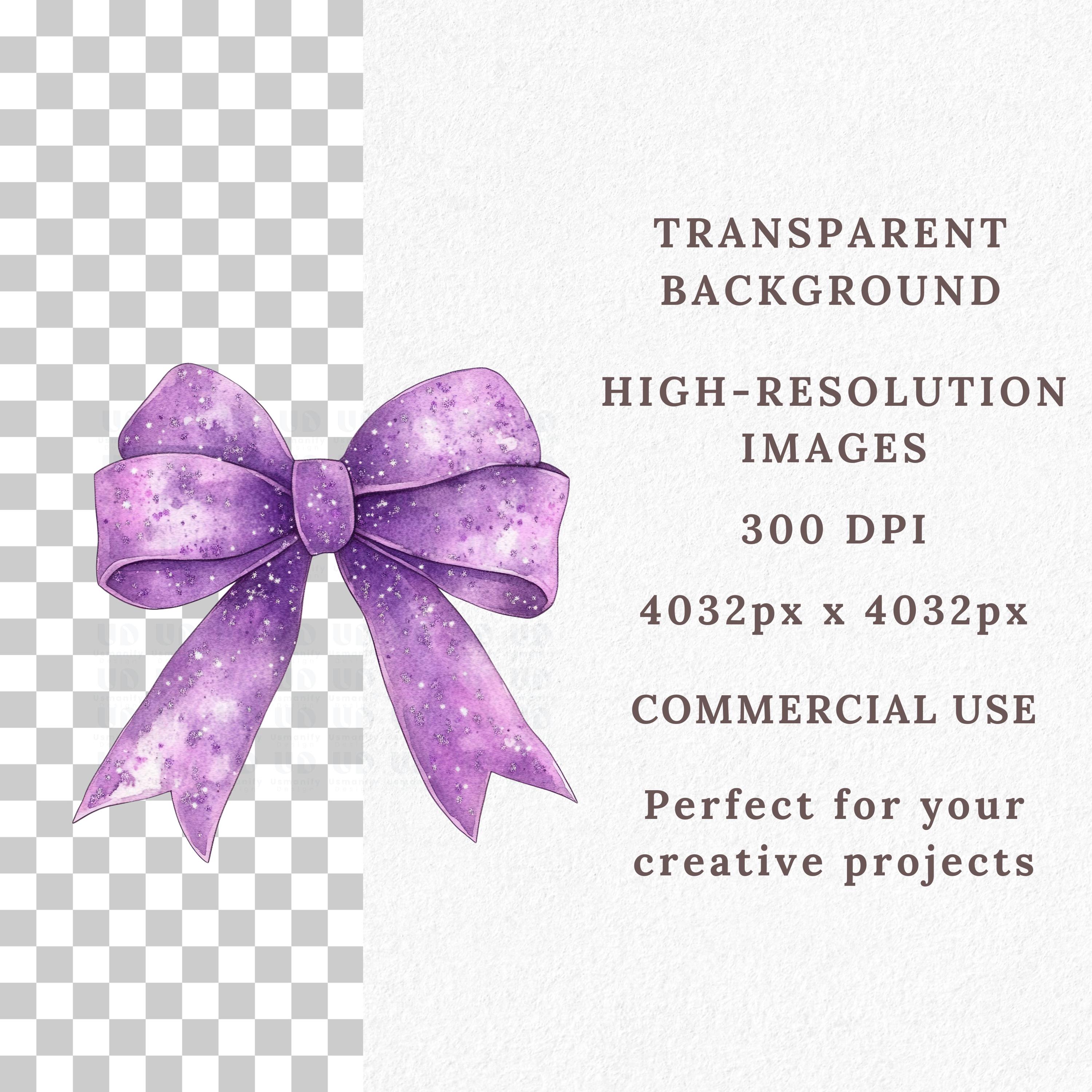 26 Bows Clipart Bundle, Cute Bow PNG, Watercolor Bows Art, Kawaii ...