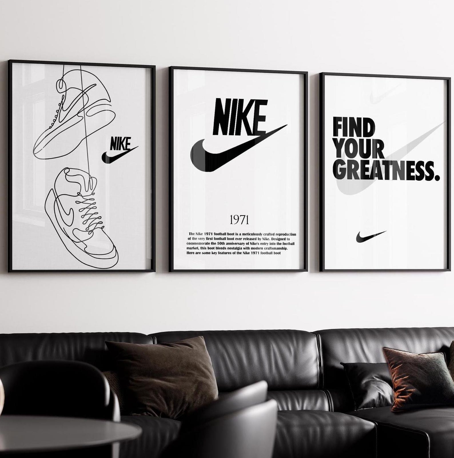 Hypebeast Sneaker Poster Set of 3, Sneaker Prints Set ,hypebeast Shoe ...