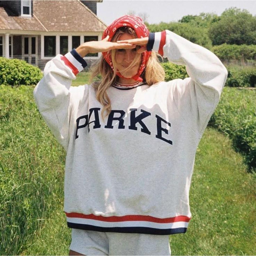 PARKE Varsity Sweatshirt Crewneck Unisex Mockneck Sweatshirt Gift for ...