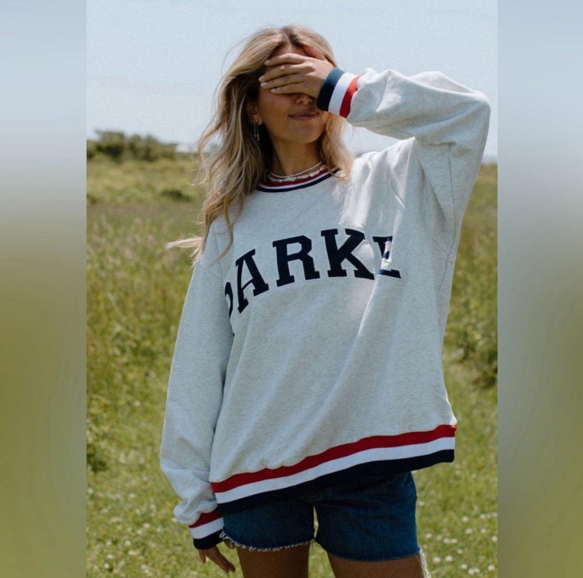 PARKE Varsity Sweatshirt Crewneck Unisex Mockneck Sweatshirt Gift for ...