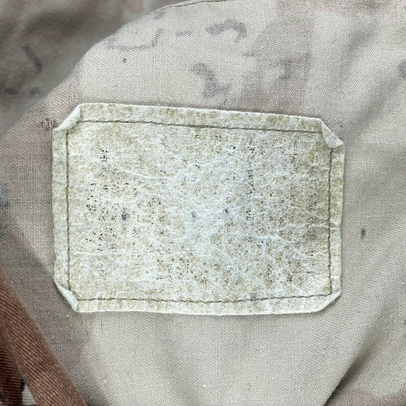 80s 90s USGI Combat Jacket Desert Storm Camo Chocolate Chip Size MEDIUM ...