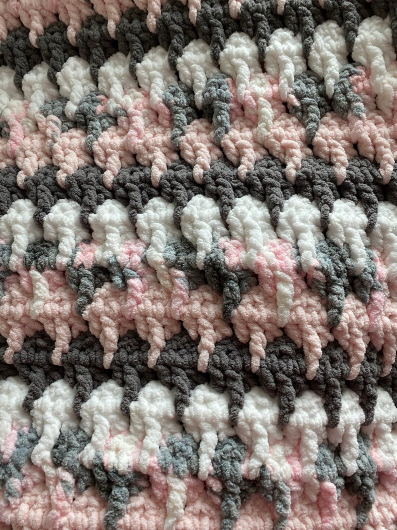 Autumn Fall Chunky Crochet Afghan Very Warm and Soft and - Etsy