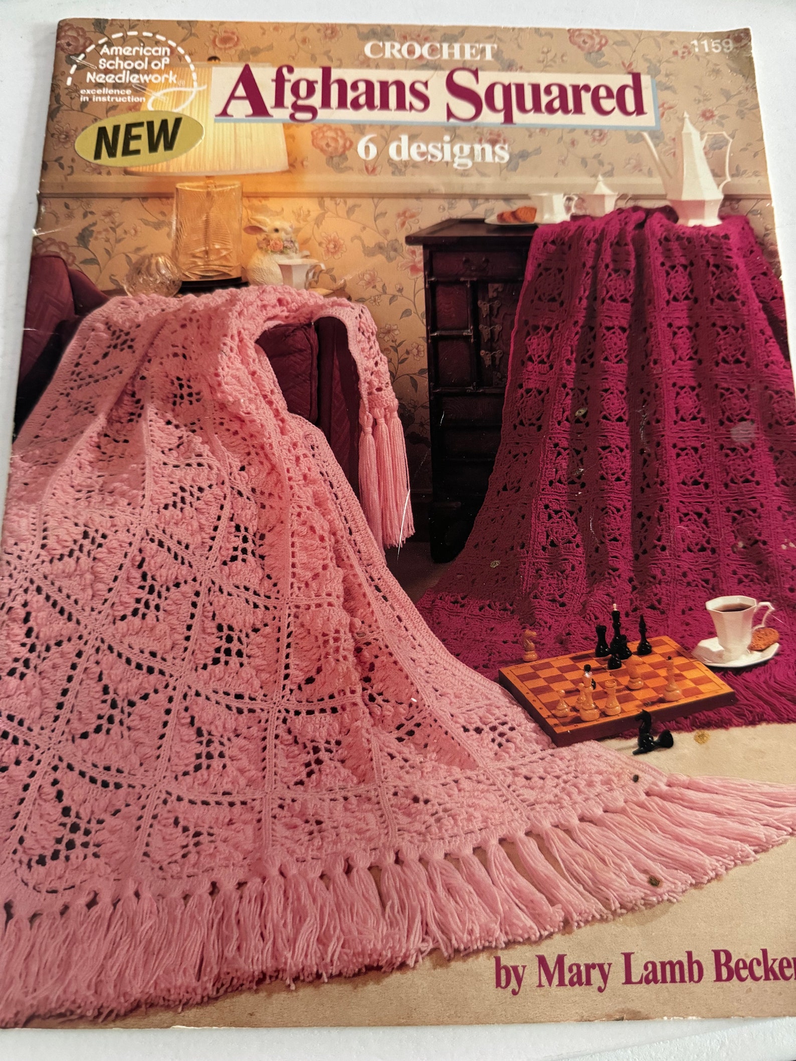 Huge Lot of 8 Different Crochet Afghan Pattern Books - Etsy