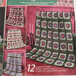 Huge Lot of 8 Different Crochet Afghan Pattern Books - Etsy