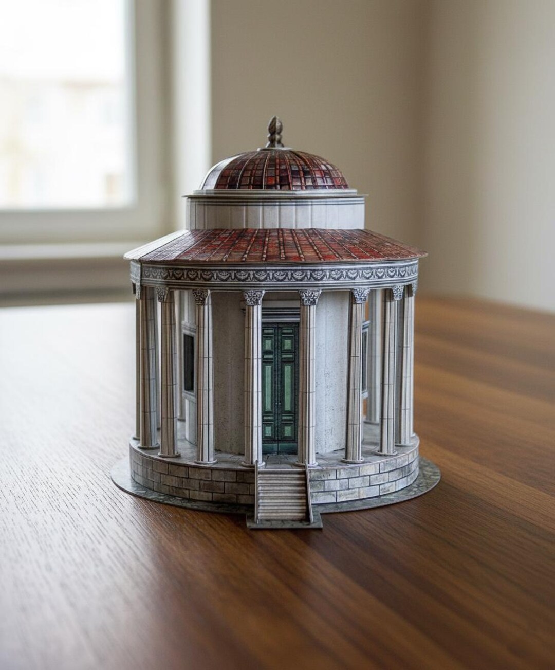 Cardboard Model 7.3in, Temple of Vesta Tivoli, Roman Temple Model ...