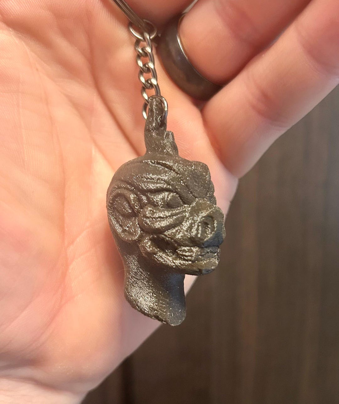 Pazuzu Head Keychain- the Exorcist- Horror - Etsy